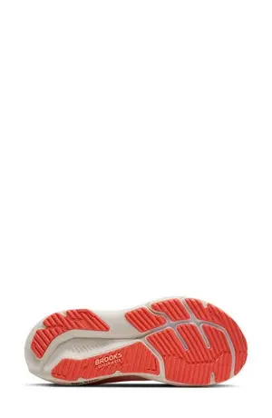 Brooks Glycerin Gts 23 Running Shoe - Coral/peach/spellbound
