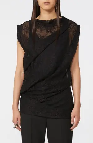 Sportmax Cupola Lace Top