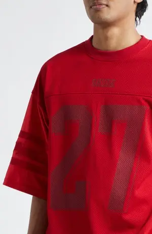 Rhude Lightning Football Jersey - Red/red