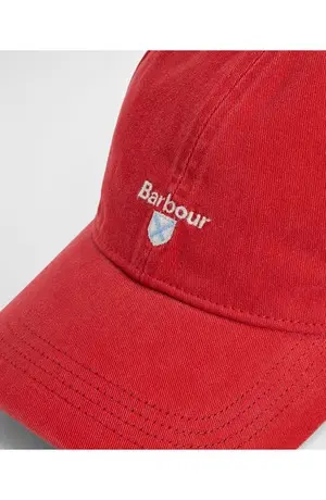Barbour Cascade Baseball Cap - Lava