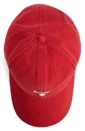 Barbour Cascade Baseball Cap - Lava