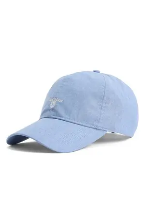 Barbour Nelson Chambray Baseball Cap
