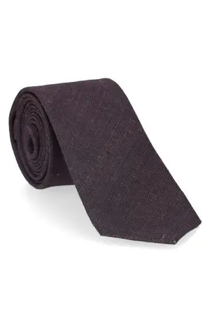 FORTELA Fortela Hemp Imperial Neck Tie Beige
