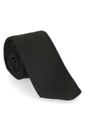 FORTELA Hemp Imperial Neck Tie - Dove Grey