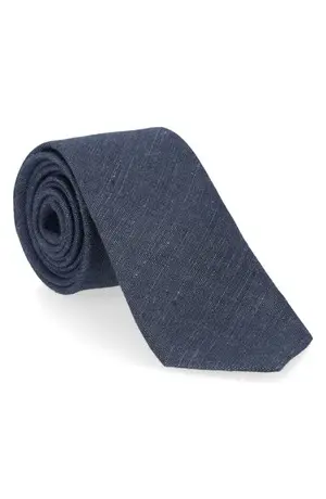 FORTELA Hemp Imperial Neck Tie - Indigo Rinse
