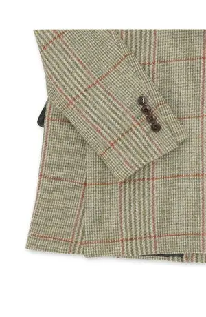 FORTELA Shetland Double-breasted Jacket - Multicolor
