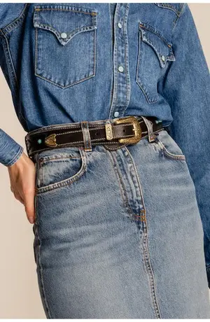 FORTELA Texan Leather Belt