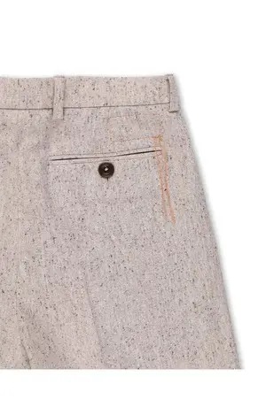 FORTELA High-waisted Pleated Trousers