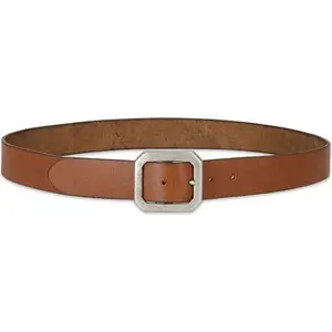 FORTELA Oregon Leather Belt - Ecru
