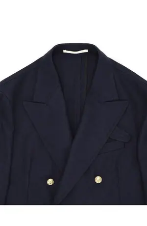 FORTELA Classic Double-breasted Merino Wool Jacket