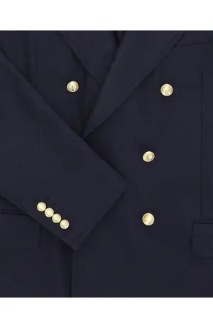FORTELA Classic Double-breasted Merino Wool Jacket