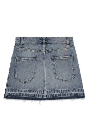 FORTELA Mini Denim Skirt