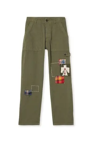 FORTELA Herringbone Fatigue Trousers