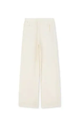 FORTELA Drawstring Linen Trousers