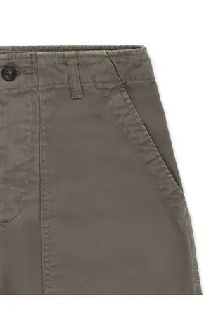 FORTELA Military Style Vintage Trousers - Leather
