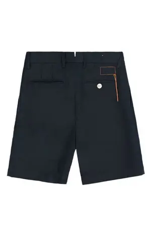 FORTELA Regular-fit Pleated Bermuda Shorts