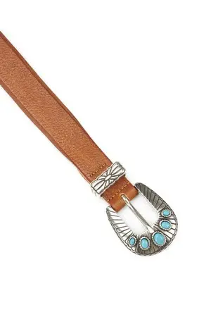 FORTELA Martellata Leather Belt