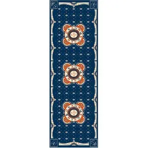 FORTELA Zodiac Print Scarf - Blue