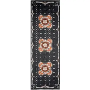 FORTELA Zodiac Print Scarf - Grey