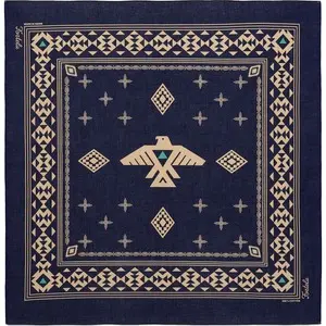 FORTELA Thunderbird Cotton Bandana - Blue