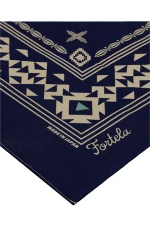 FORTELA Thunderbird Cotton Bandana - Blue