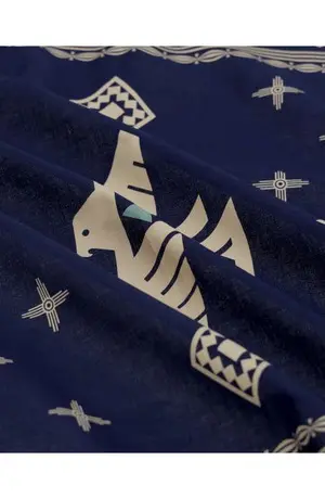 FORTELA Thunderbird Cotton Bandana - Blue