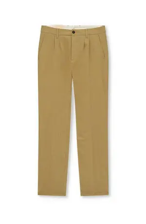FORTELA Tapered Cotton Trousers