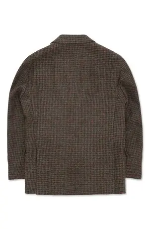 FORTELA Shetland Wool Double-breasted Jacket - Multicolor