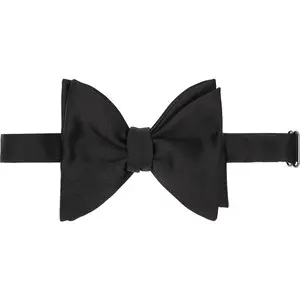 FORTELA La Bowtique Dropped Bow Tie - Black