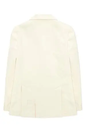 FORTELA Classic Double Breasted Jacket - Ecru