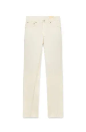 FORTELA John D Slim-fit Five-pocket Jeans - Ecru
