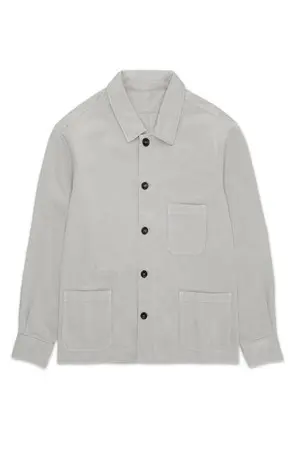 FORTELA Seneca Cotton Overshirt - Grey