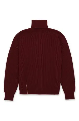 FORTELA Brighton High Neck Jumper - Burgundy