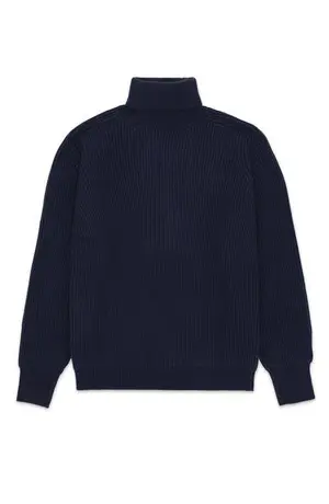 FORTELA Brighton High Neck Jumper - Dark Blue