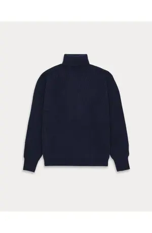 FORTELA Brighton High Neck Jumper - Dark Blue