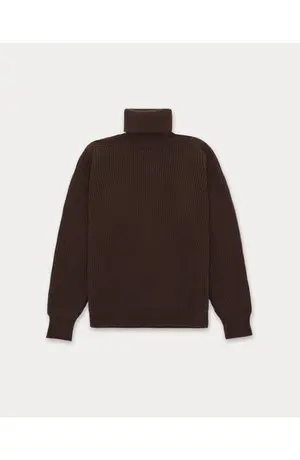 FORTELA Brighton High Neck Jumper - Dark Brown