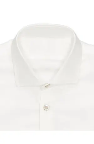 FORTELA Oxford Cotton Shirt - White