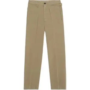 FORTELA Oklahoma Herringbone Trousers - Beige