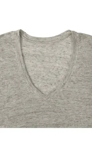 FORTELA Long Sleeve Linen T-shirt
