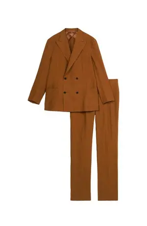 FORTELA Marcello Linen Suit - Brown