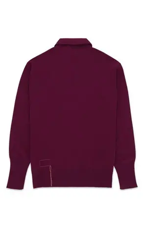 FORTELA Kenneth Cashmere Polo - Burgundy