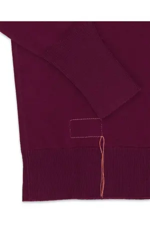 FORTELA Kenneth Cashmere Polo - Burgundy