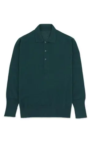 Fortela Long Sleeve Polos For Men