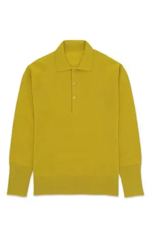 FORTELA Kenneth Cashmere Polo Mustard