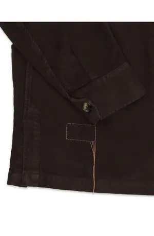 FORTELA Owen Military Safari Jacket - Brown