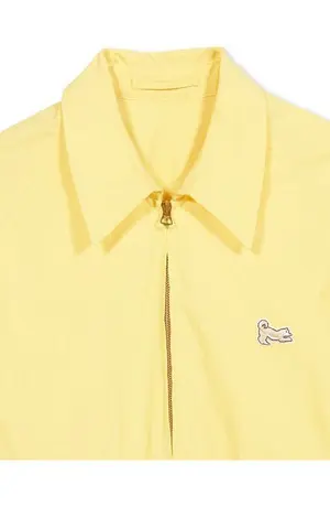 FORTELA Cotton Bomber Jacket - Yellow