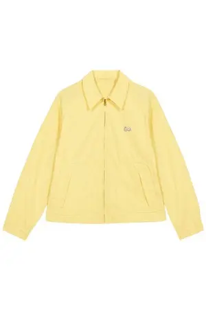 FORTELA Cotton Bomber Jacket - Yellow