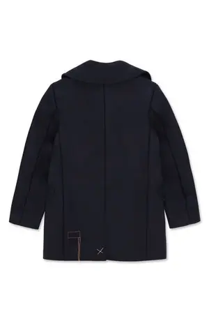 FORTELA Double Breasted Pea Coat