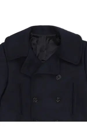 FORTELA Double Breasted Pea Coat