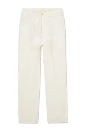 FORTELA Oklahoma Cotton Trousers - Ecru